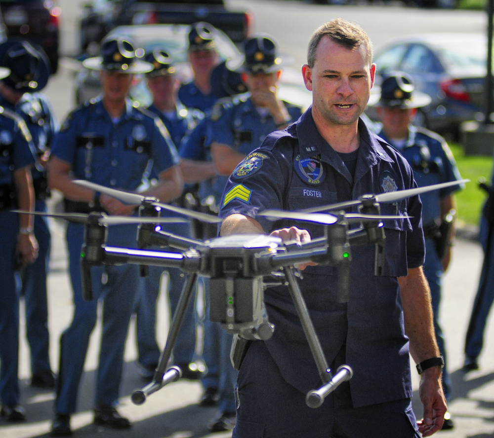 Maine State Police use drones to investigate crash sites