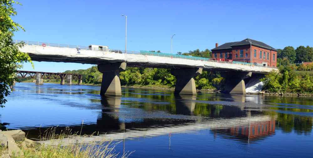 Gallery: Calumet Bridge painting - Kennebec Journal and Morning Sentinel