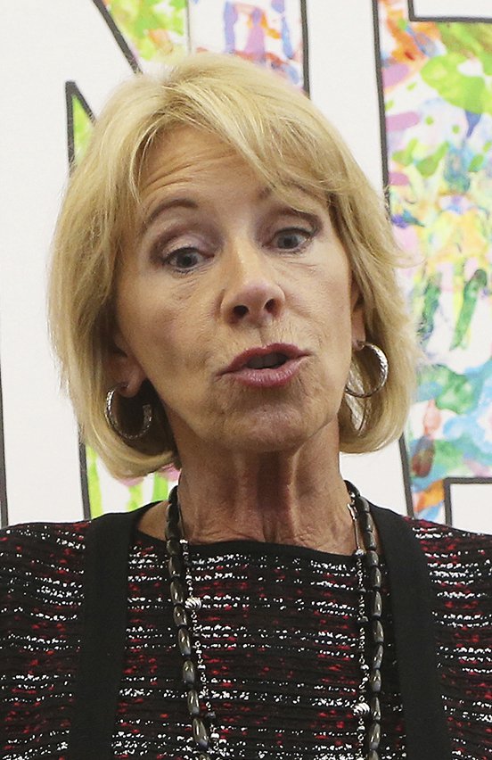 DeVos puts school choice at the top of new set of education priorities