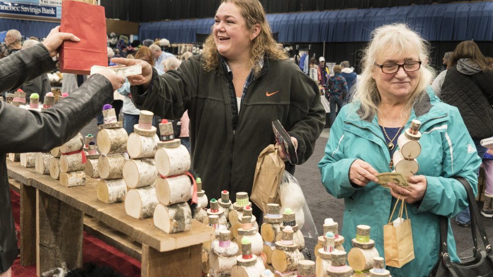 Craft fair draws visitors to Augusta Civic Center