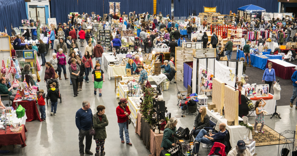 Craft fair draws visitors to Augusta Civic Center