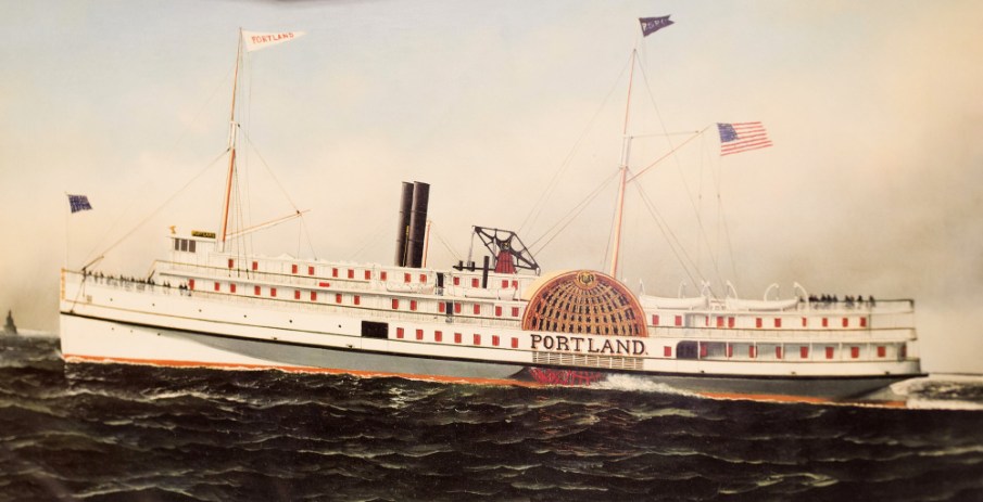 Nearly 200 victims of the sinking of SS Portland are remembered