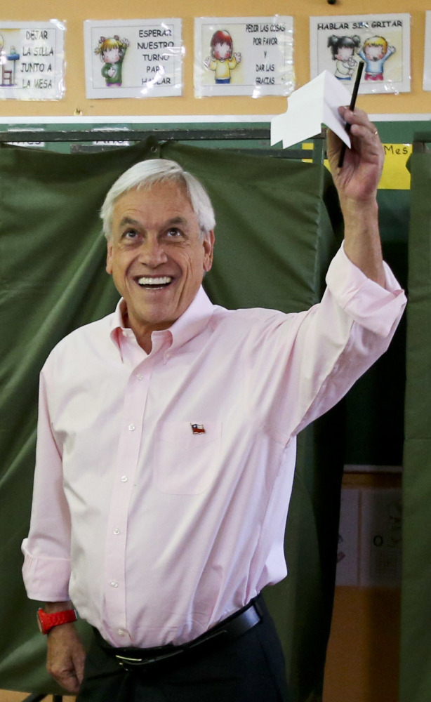 Chile’s former president on verge of a comeback