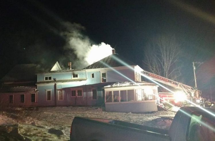 Two families escape house fire in Phillips