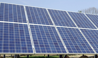 Solar array goes online at Brunswick Landing to help power business park