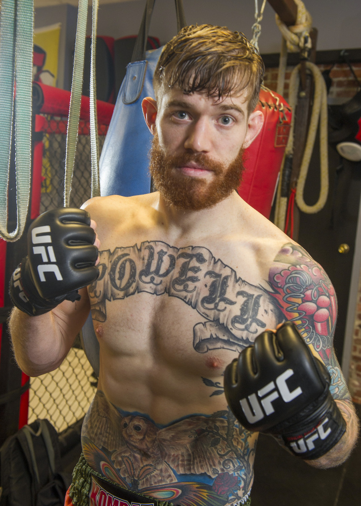 Maine UFC fighter who ruptured testicle while sparring is recovering