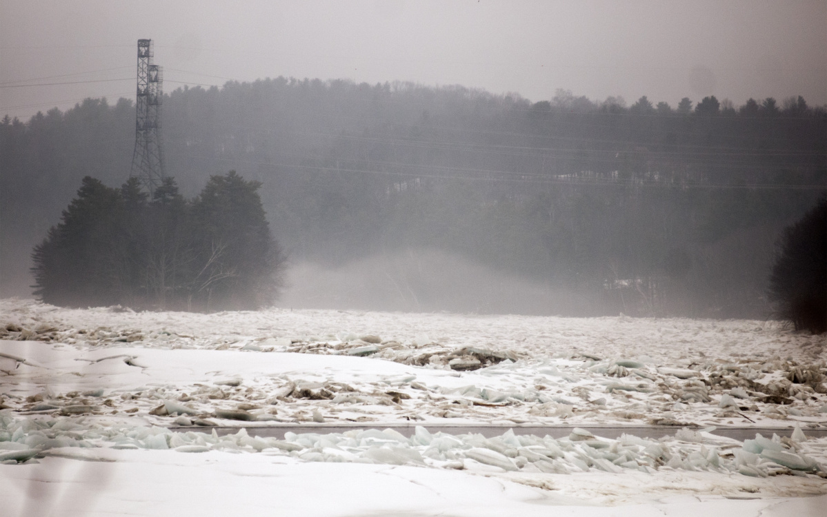 High temperatures to increase risk of ice jam, flooding in central Maine
