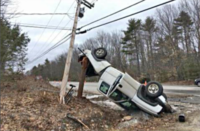 Police: Sneezing driver caused crash that knocked out power