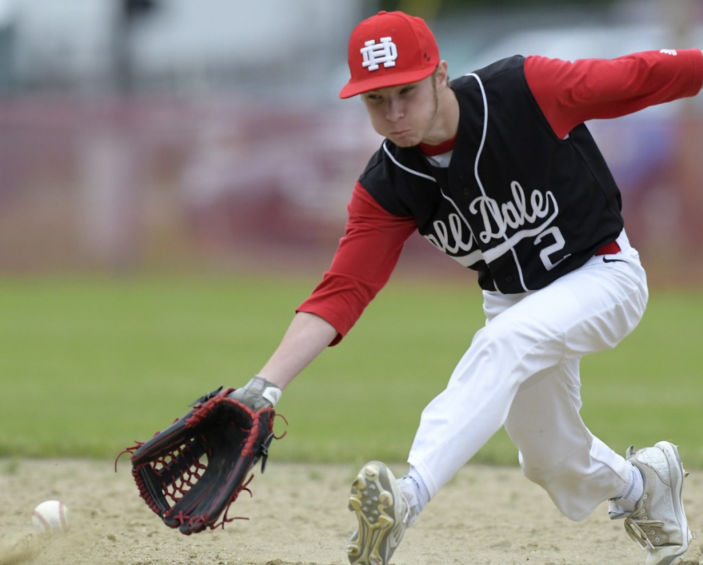 Hall-Dale baseball takes care of business in C South quarterfinals