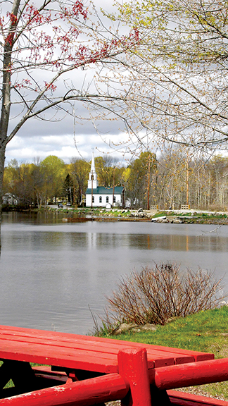 Let your soul explore China, Maine