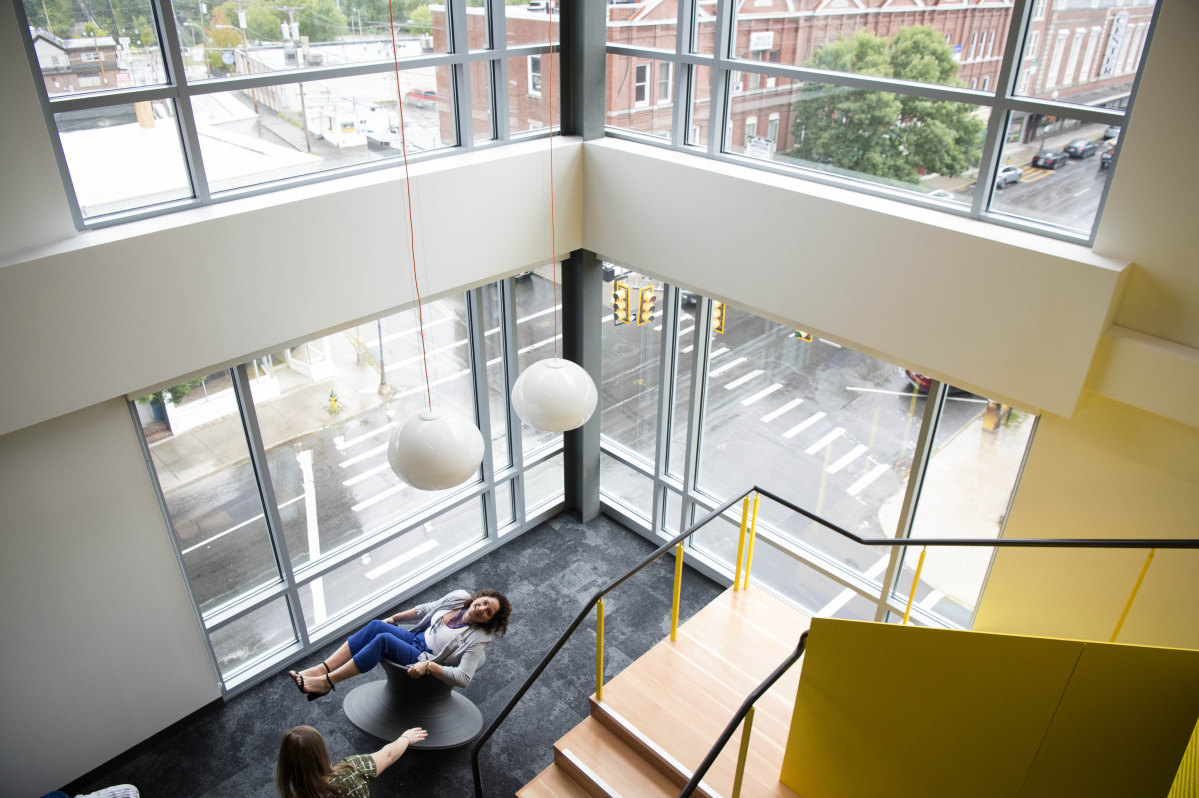 Colby College opens new $25.5 million building in downtown Waterville ...