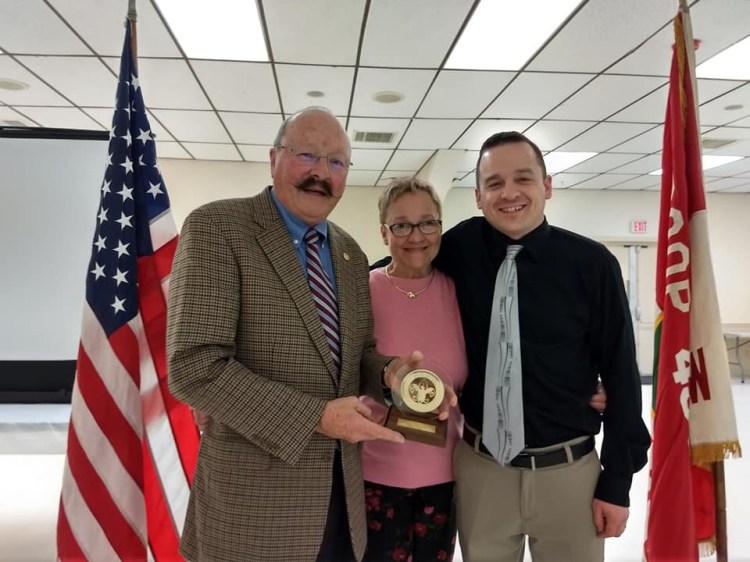 John Fortier receives Scouting Citizen Award