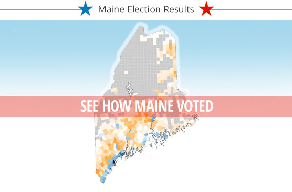 Interactive: 2020 Maine Democratic Presidential Primary