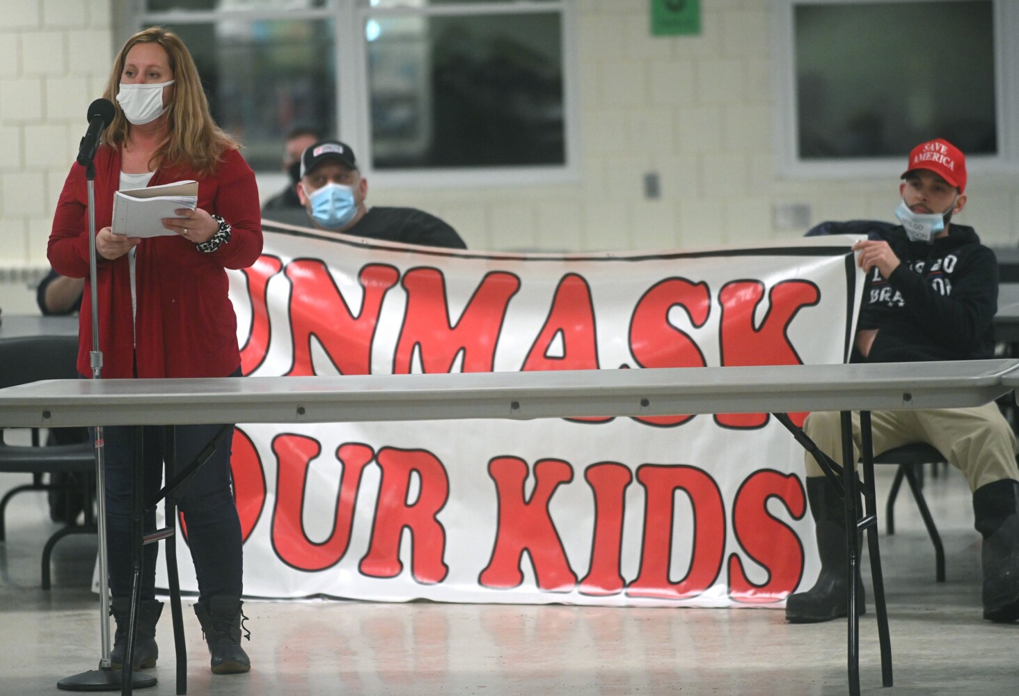 Photos: MSAD 54 Board Meeting - Kennebec Journal and Morning Sentinel