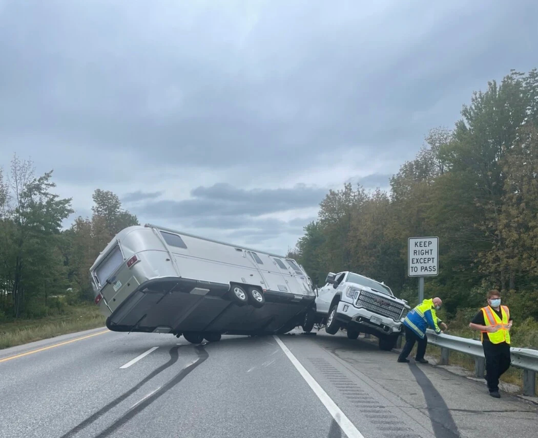 Jackknife Collision