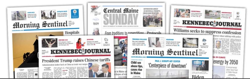 Updated FAQ: Changes to the Kennebec Journal, Morning Sentinel print ...