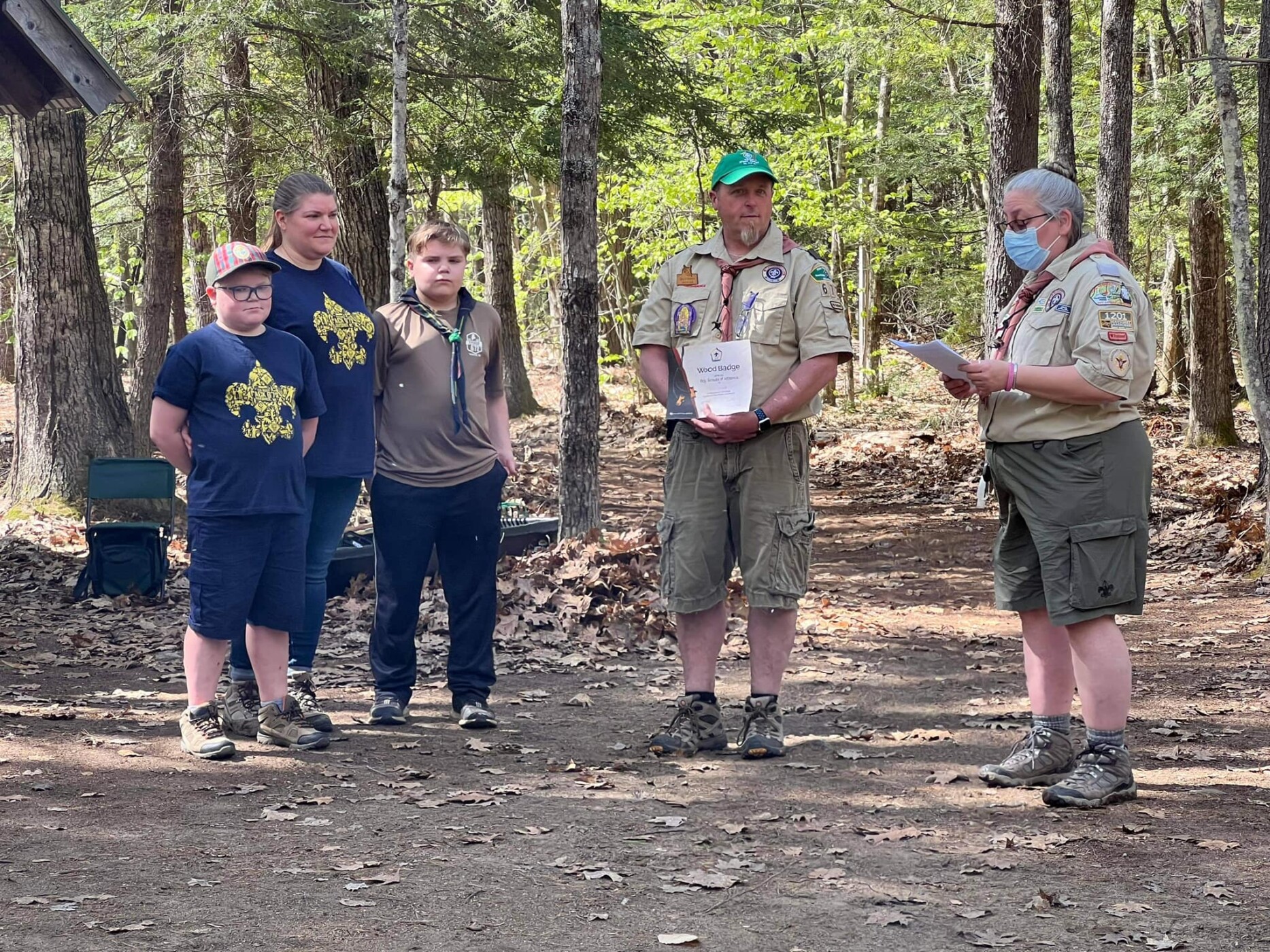 Cub packs, Scout troops complete training programs
