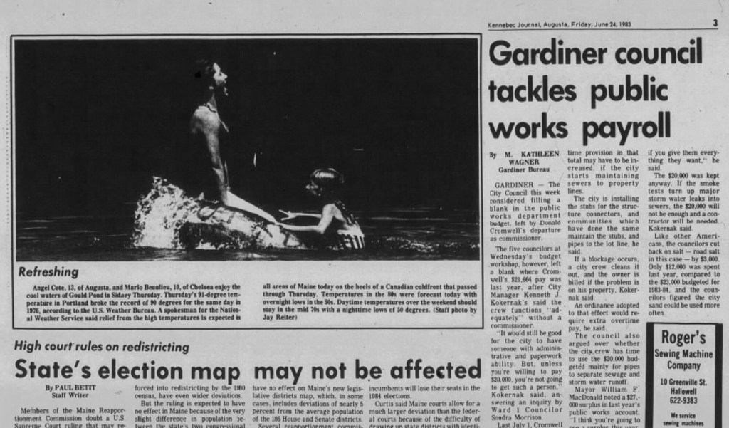 June 24, 1983: Caterpillar-eating flies are invading Maine, Gardiner ...