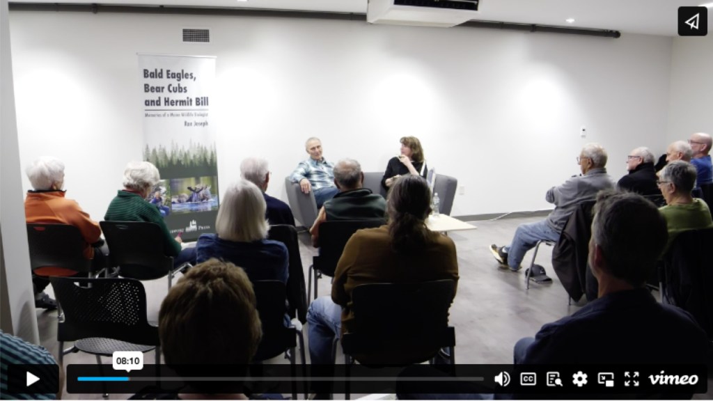 Maine Voices: Watch the conversation with author, wildlife biologist ...