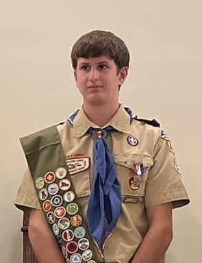 Albion, China teen receives Eagle Scout rank, Bronze Palm