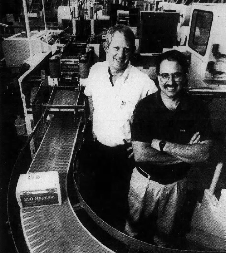 May 26, 1992: Statler Tissue Company in Augusta recognized for cleaning ...