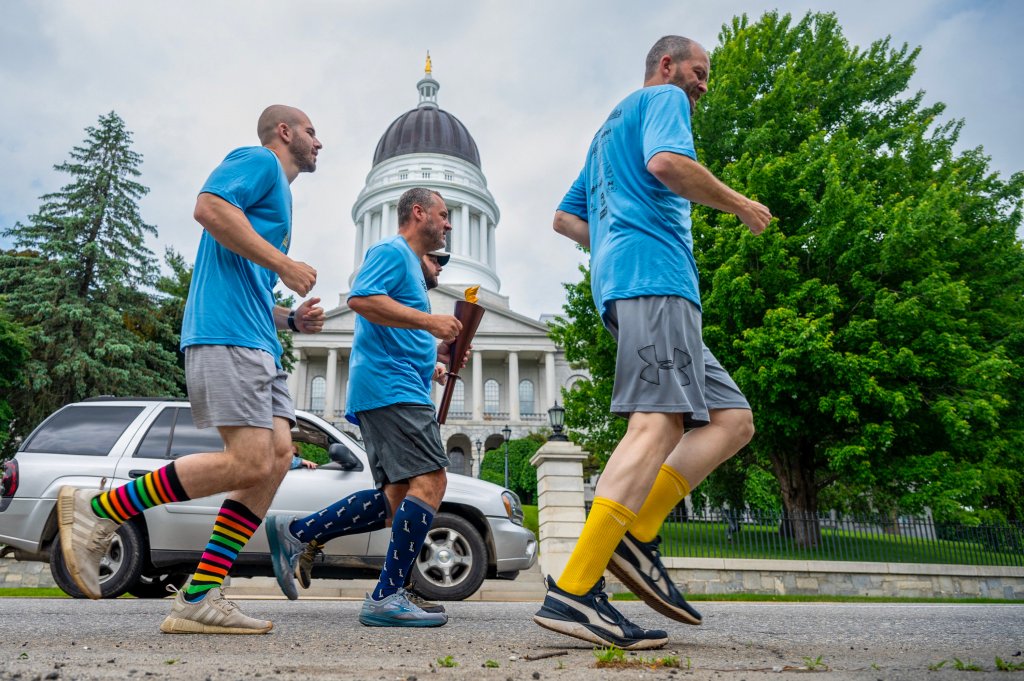 Photos: Special Olympics Torch Run makes way through Augusta