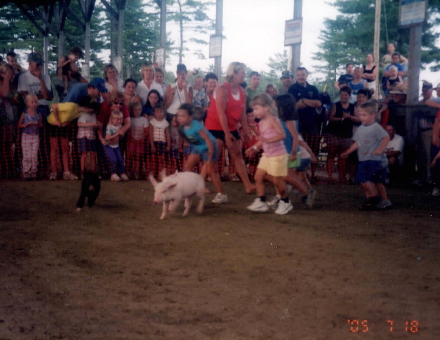 Here's some sage advice from a pig scramble champ