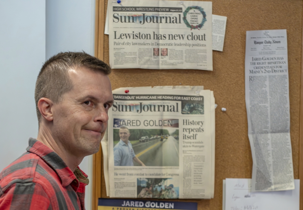 Jared Golden somehow lands on his feet | Douglas Rooks