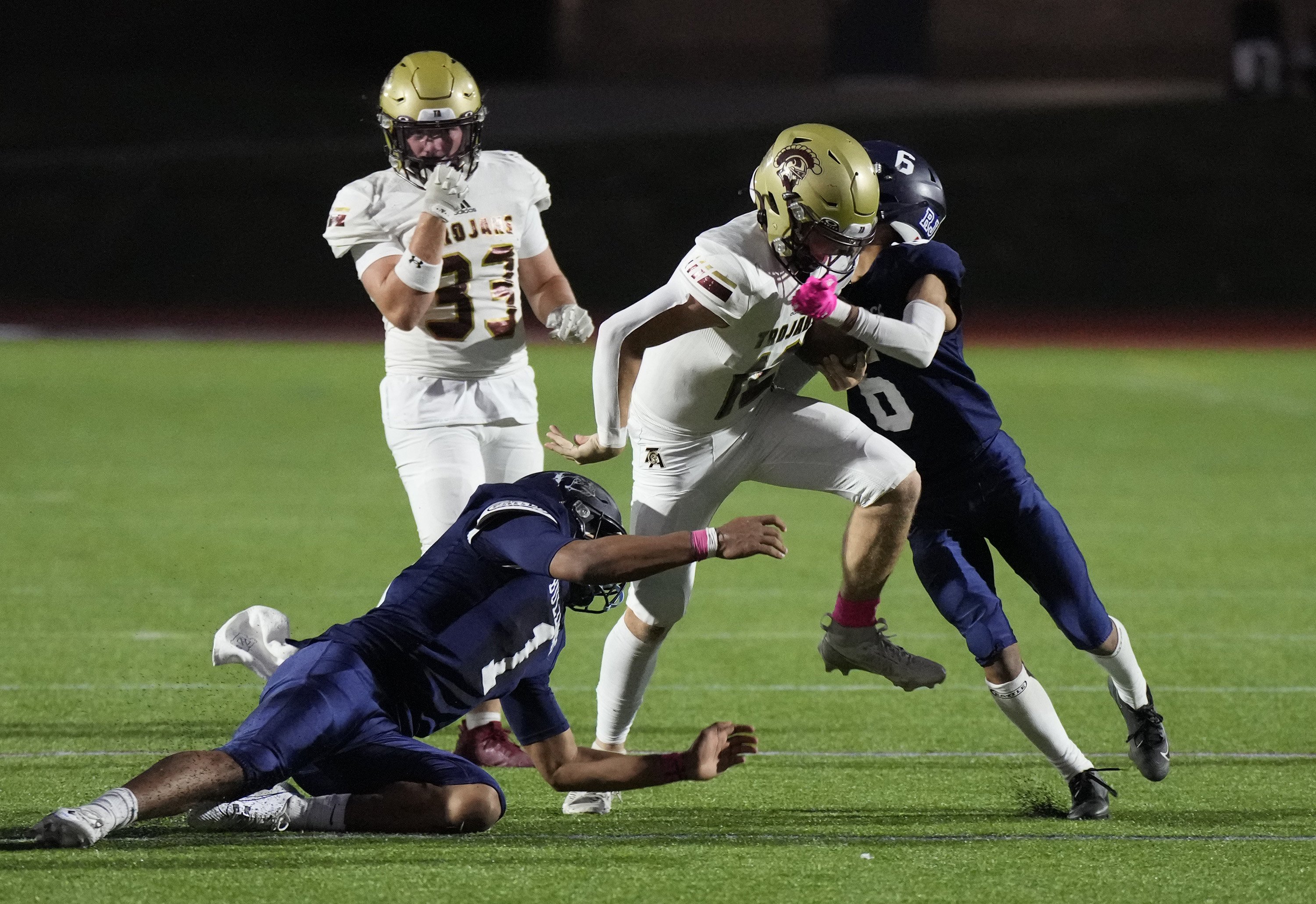 Meet Thornton and Portland football, who face off again for Class A title