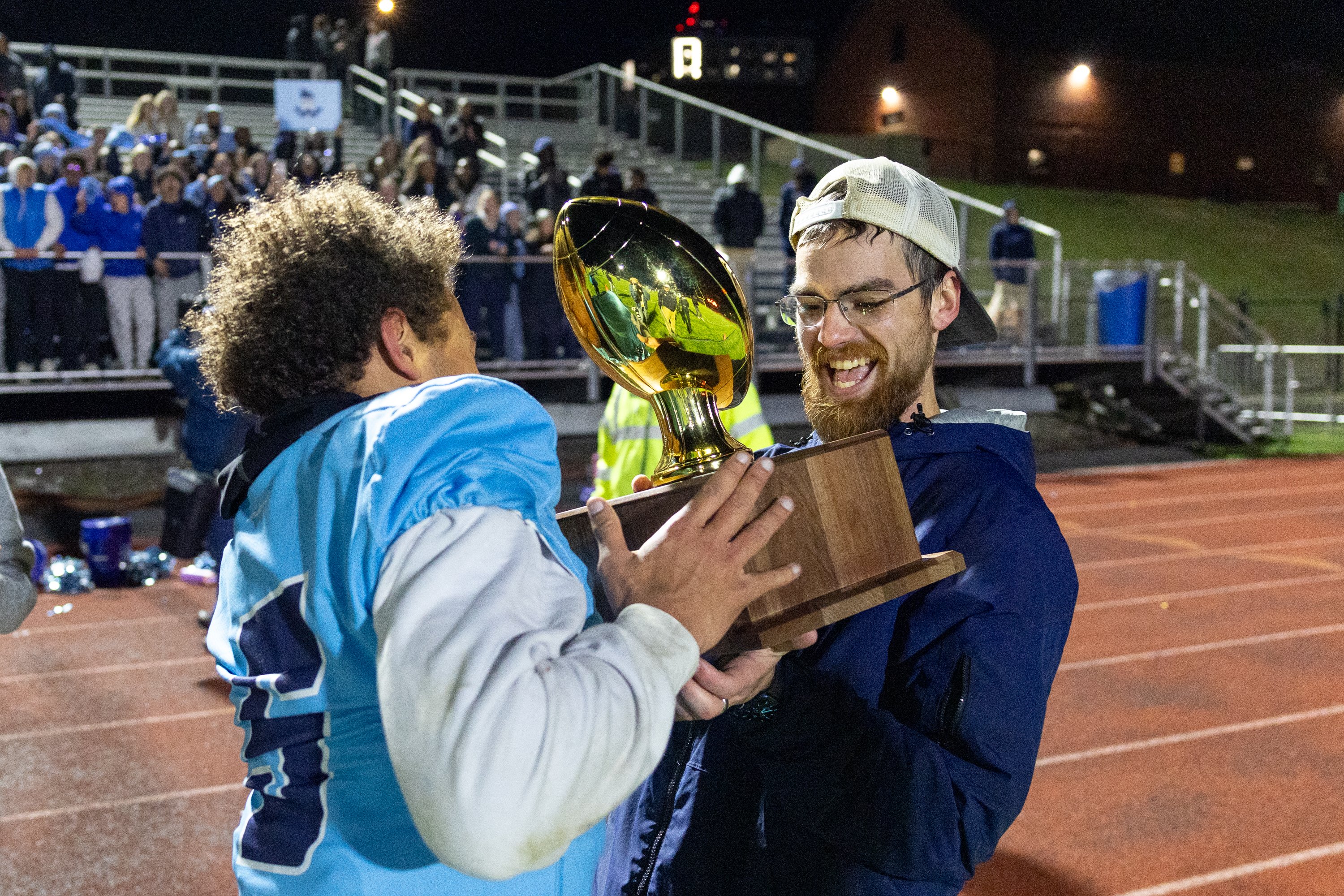 Sam Johnson convinced Westbrook football to dream big, and it paid off