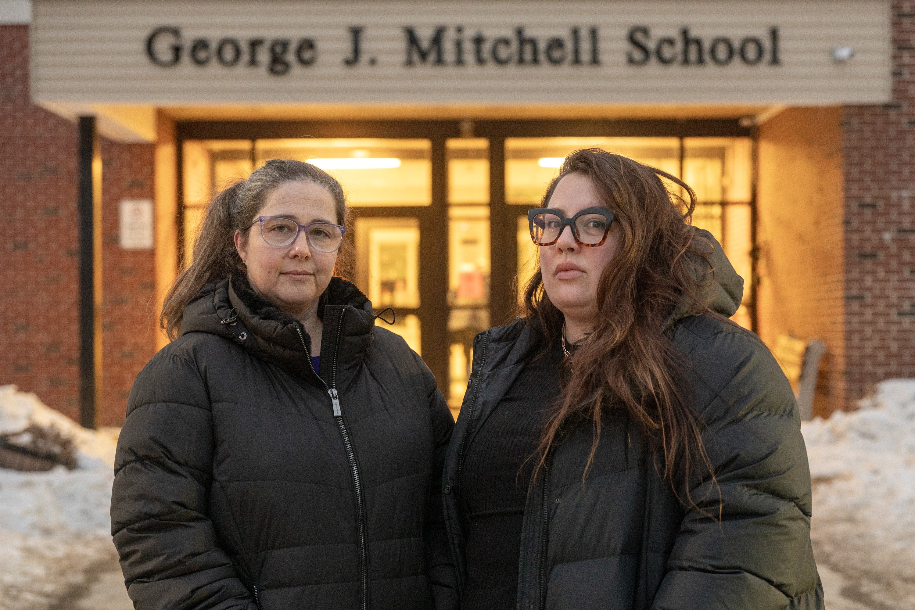Parents ask that George Mitchell’s name be removed from Waterville school