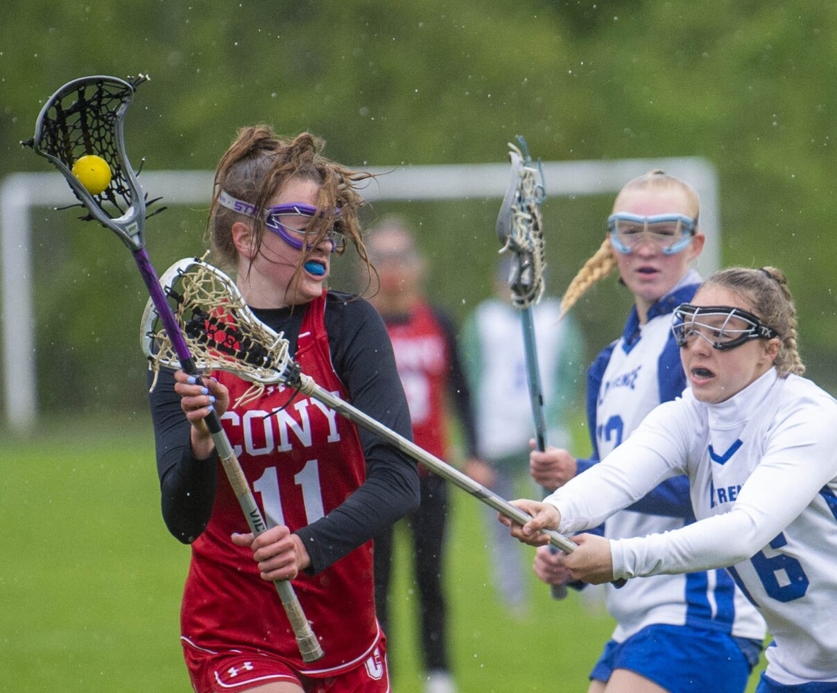Versatility leads Cony girls lacrosse past Lawrence in Class B showdown