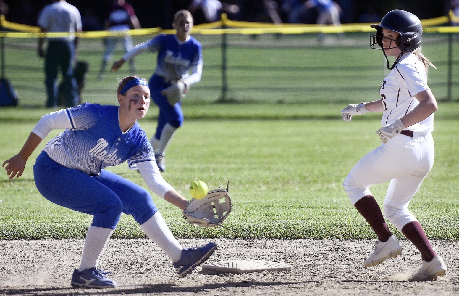 Madison softball wins wild showdown with rival Monmouth