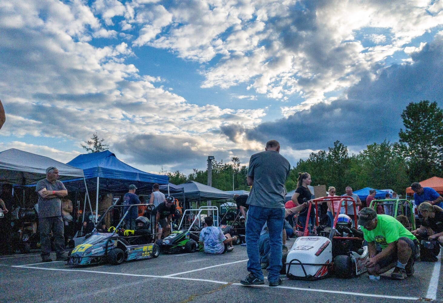 Brian Sullivan races to victory and a $5K payout in Richmond go-kart event