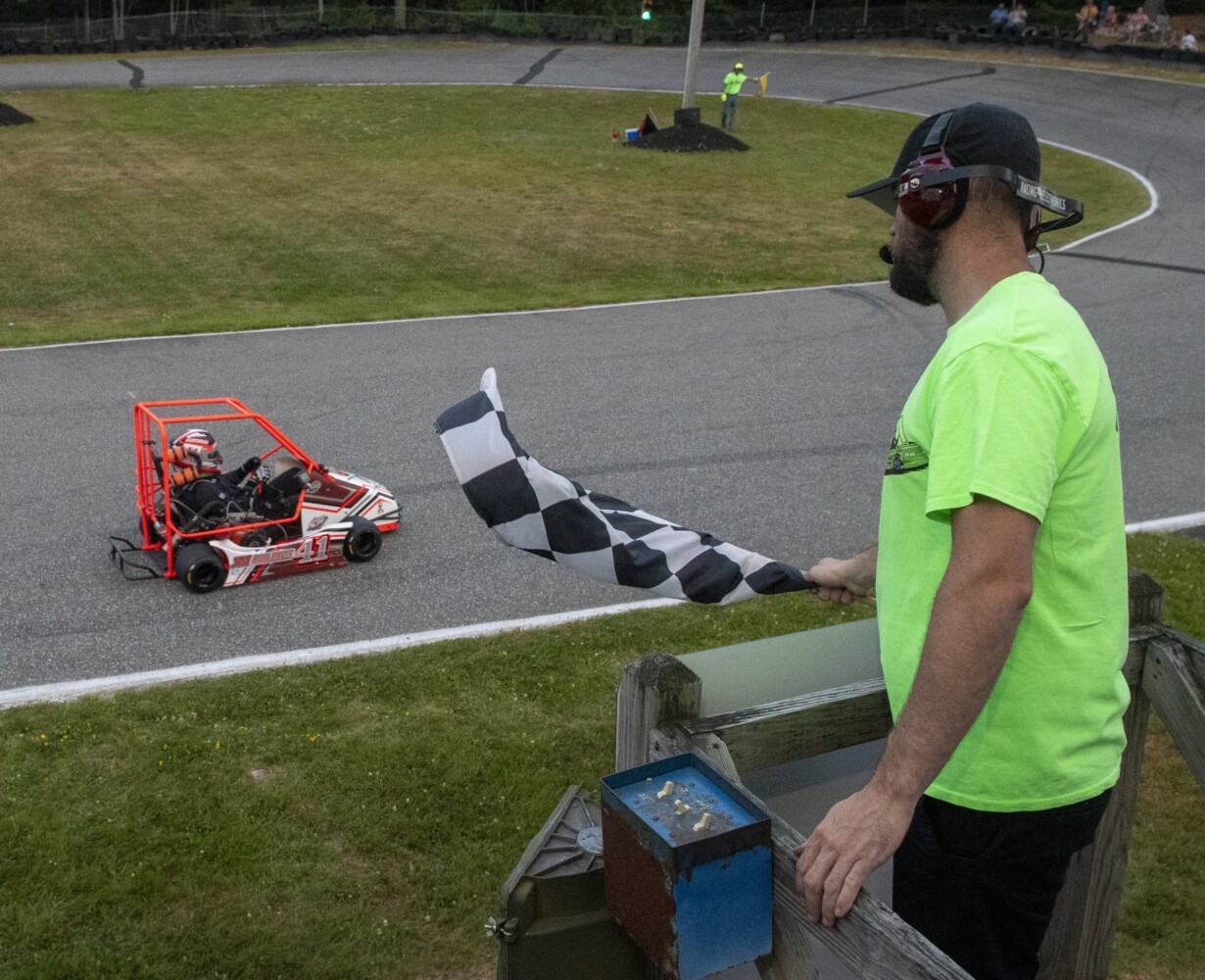 Brian Sullivan races to victory and a $5K payout in Richmond go-kart event
