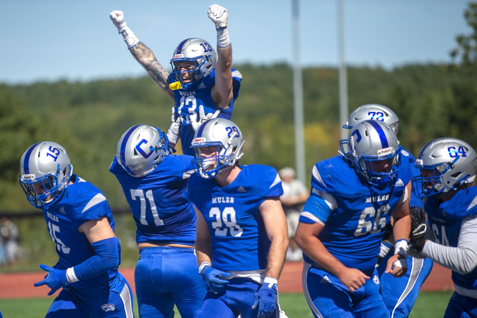 College football: Colby kicks off season with upset over defending ...