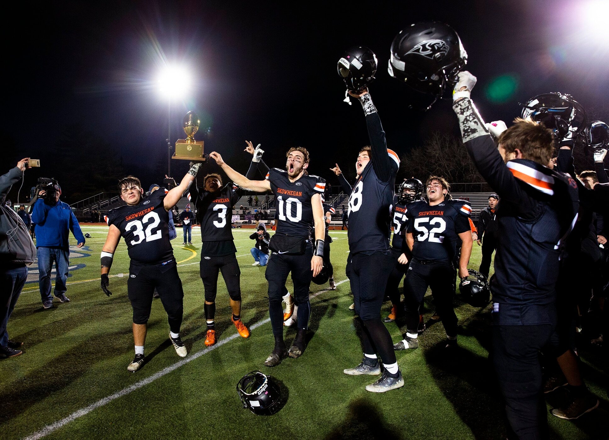 Football: Skowhegan tops Portland to win 1st state championship since 1978