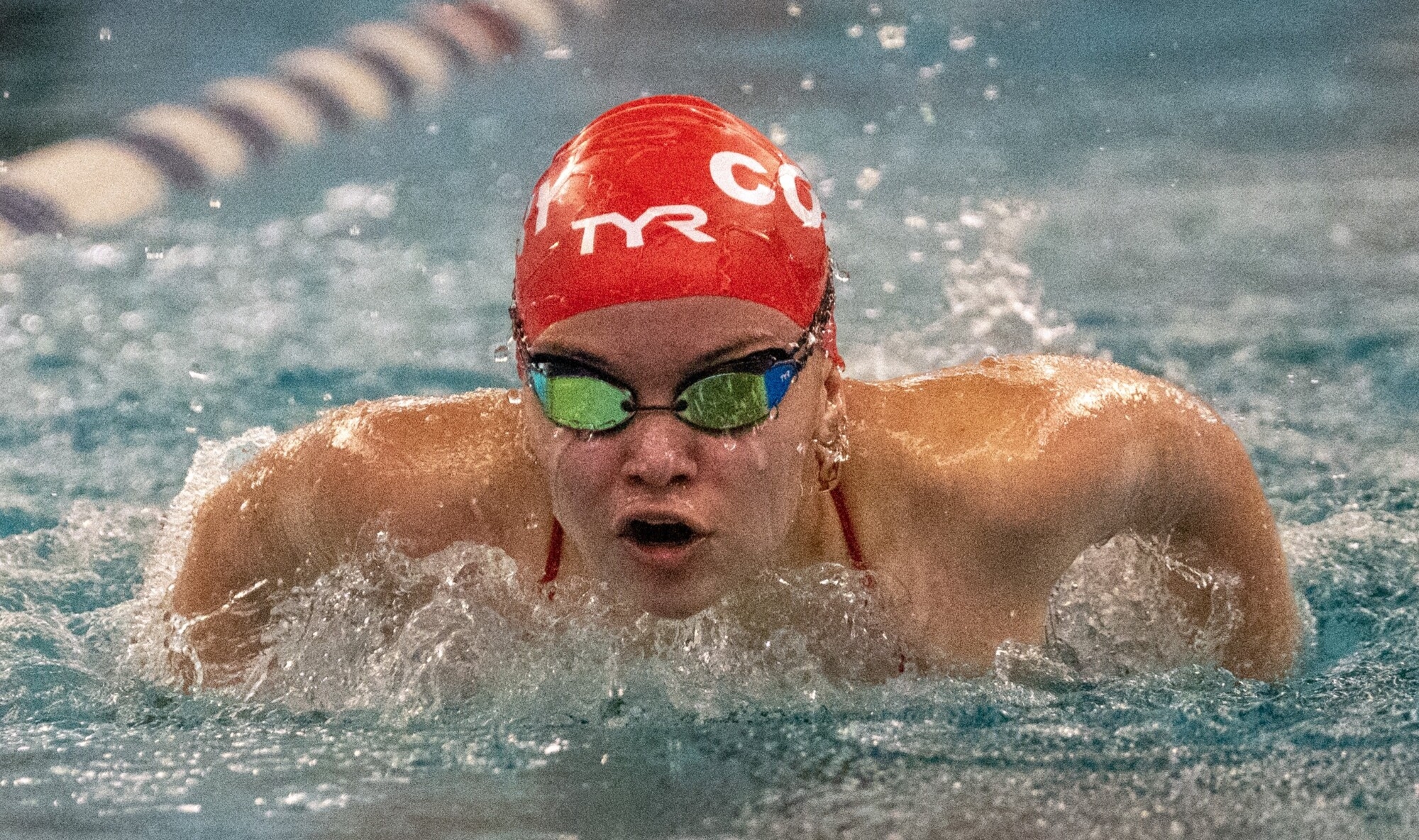 Swimming: Just a freshman, Brewer’s Brynn Lavigueur already setting records