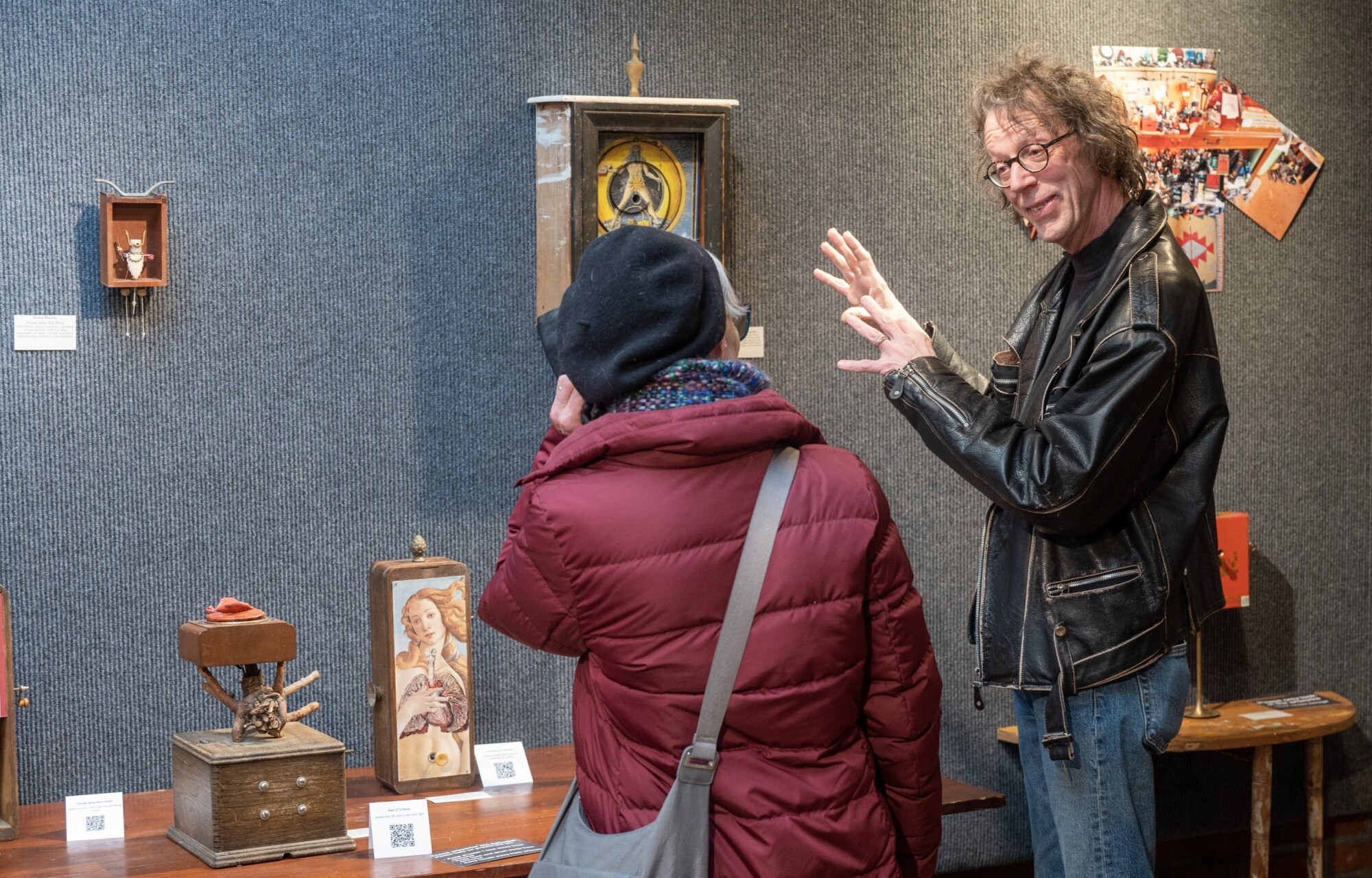 Artists imbue found objects with spiritual significance in new exhibit ...