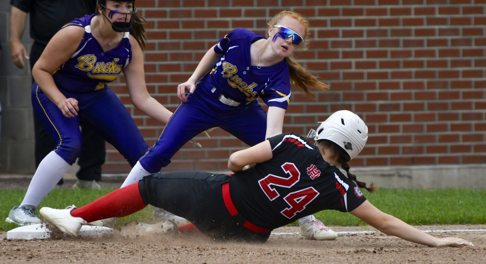 Softball: Hall-Dale scrapes past Bucksport for 3rd straight Class C ...